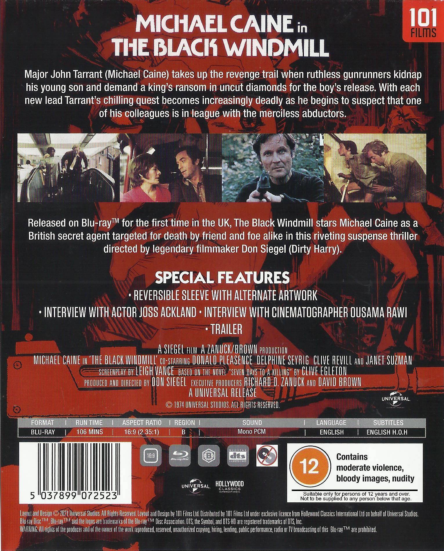 THE BLACK WINDMILL | Le Cinema Paradiso Blu-Ray reviews and DVD reviews